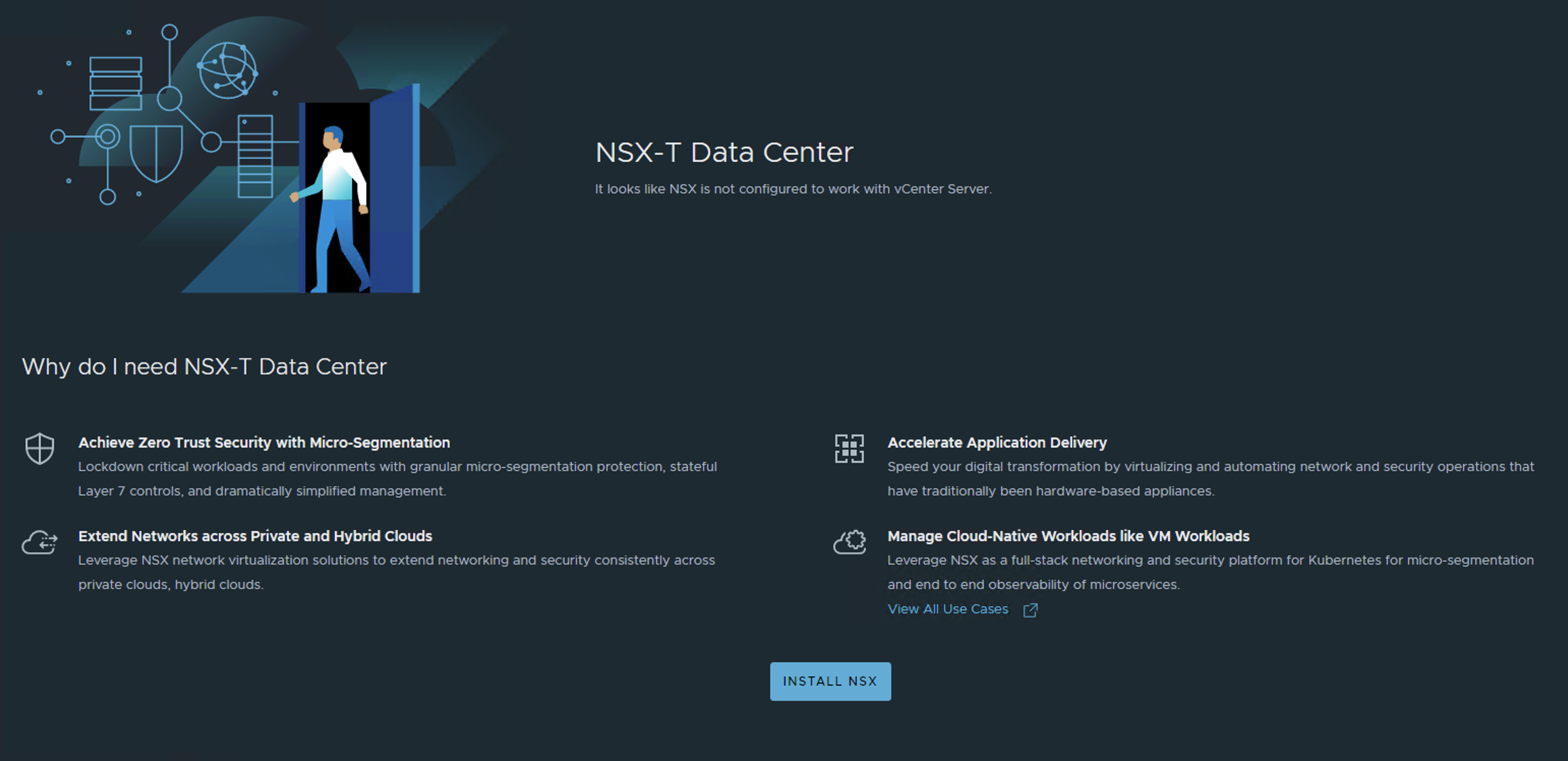 VMware NSX-T UI Integrated in vCenter – Yo Go Virtual